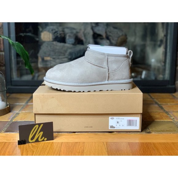 UGG | Shoes | Size 9w Ugg Classic Ultra Mini Boot Goat 11619goa | Poshmark